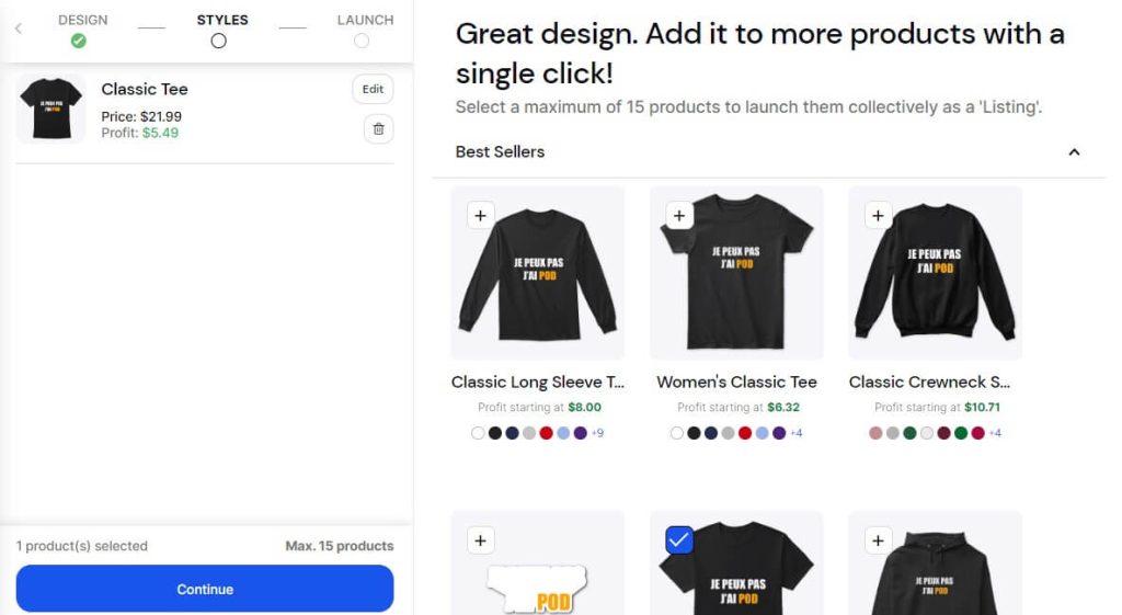 Comment Vendre Sur Teespring (Spring) ? - Vivre Du Print On Demand